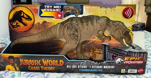 Jurassic World Chaos Theory Tyrannosaurus Rex All Out Attack