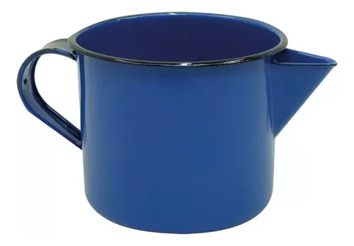 Caneca Esmaltada Artesanal Com Bico 1l - Azul | Parcelamento sem juros Caneca Esmaltada Artesanal Com Bico 1l - Azul | Parcelamento sem juros