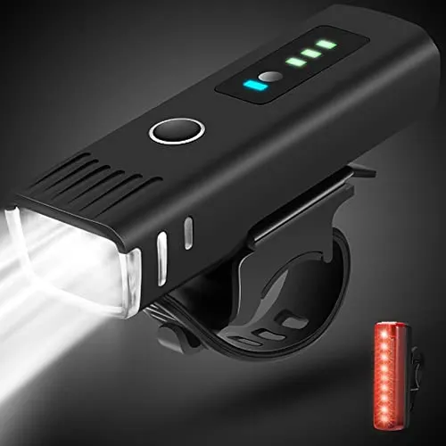 Ipsxp Juego De Luces Para Bicicleta Usb Recargable Luz Delan | Envío gratis Ipsxp Juego De Luces Para Bicicleta Usb Recargable Luz Delan | Envío gratis
