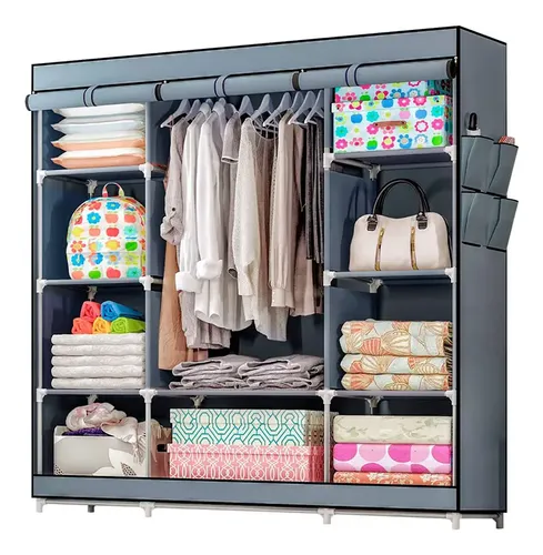 Ropero Armable Gadnic Placard Armario Organizador Estructura Hierro ...