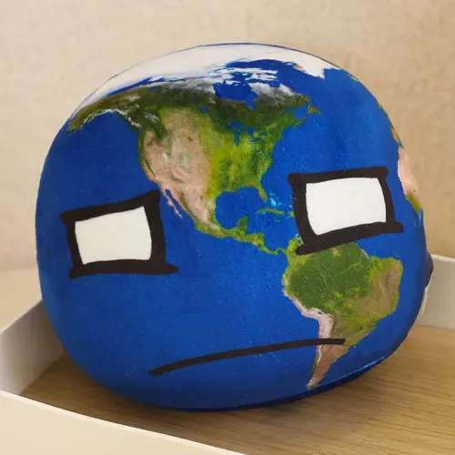 Muñeca De Peluche Planet Cartoon, Tierra, Luna, Sol, Mar . | MercadoLibre