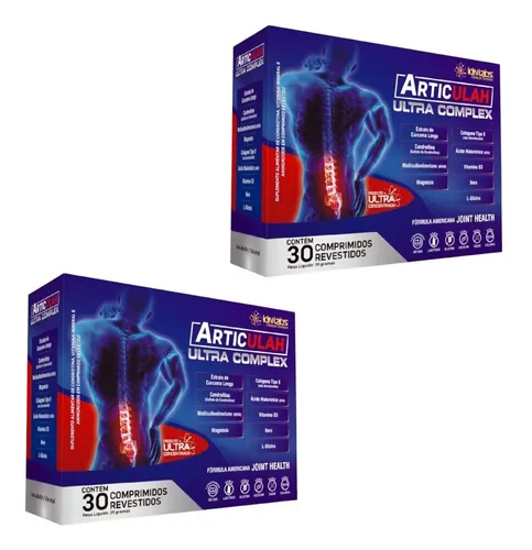 Kit Articulah Ultra Complex Com 2 Caixas De 30 Cpr Cada | Parcelamento sem juros