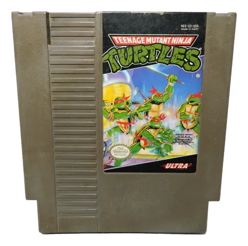 Turtles Ninja Tmnt Original Nes Nintendinho - Loja Fisica Rj | MercadoLivre