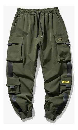 2023 Novas Calças Cargo Hip Hop Joggers Masculinas Harem Pan