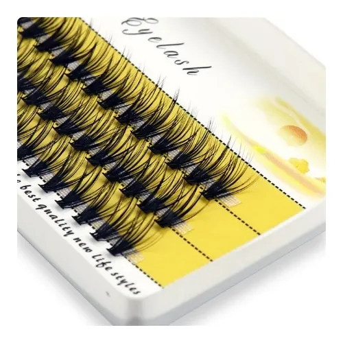 Extensiones De Pestañas Por Racimo 20d 10 11 12 13 14 15mm Cuotas Sin