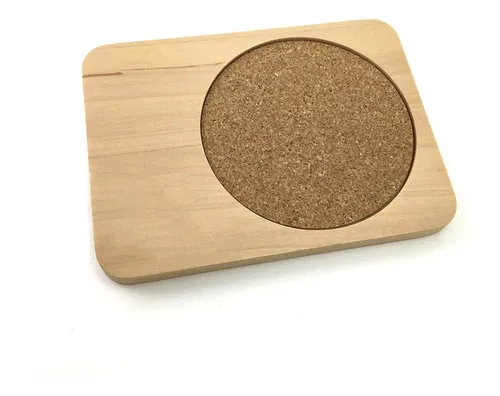 Portavaso / Posavaso De Madera Y Corcho. | MercadoLibre Portavaso / Posavaso De Madera Y Corcho. | MercadoLibre
