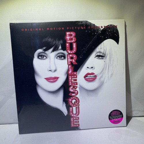 Christina Aguilera And Cher Lp Burlesque Lacrado Disco Vinil Frete Grátis