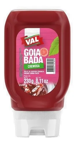 Goiabada cremosa bisnaga top down Val 230g Goiabada cremosa bisnaga top down Val 230g