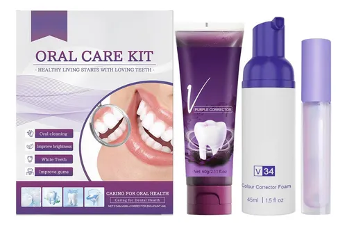 2025 Kit De Higiene Bucal, Creme Dental Corretor Roxo | Parcelamento ... 2025 Kit De Higiene Bucal, Creme Dental Corretor Roxo | Parcelamento ...