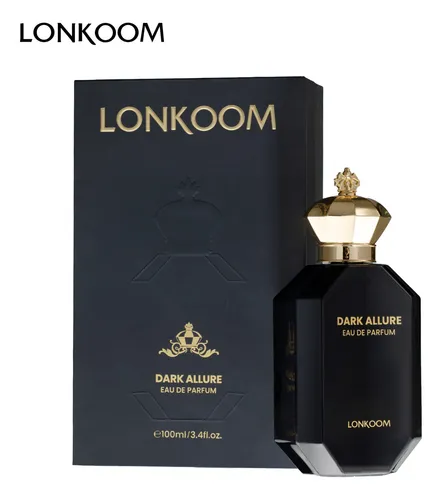 Perfume Lonkoom Dark Allure 100 Ml para Hombre con Canela Vainilla y Anhelo | Meses sin interés