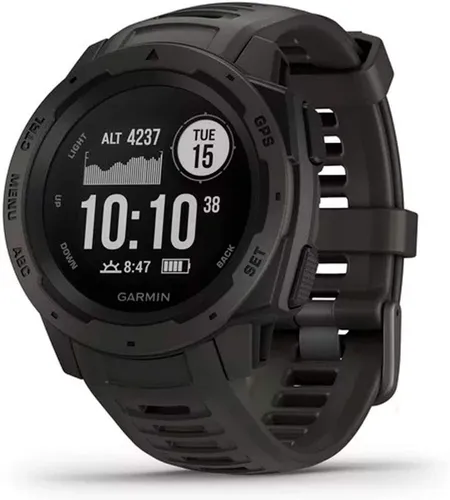 Garmin Instinct Grafite Monitor Cardíaco De Pulso Com Gps Frete Grátis