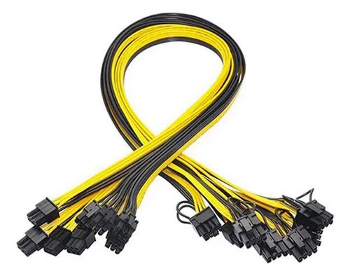 10 Piezas 100 Cm 6 Pines Pci-e A 8 Pines (6+2) Pci-e (macho | Cuotas ... 10 Piezas 100 Cm 6 Pines Pci-e A 8 Pines (6+2) Pci-e (macho | Cuotas ...