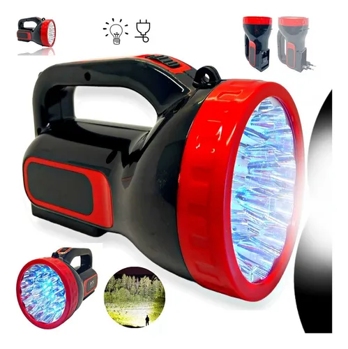 Lanterna De Led Tatica Longo Alcance Potente 18 Leds Bivolt ...