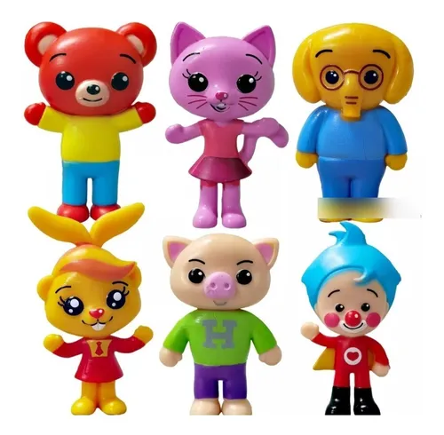 Payaso Plim Plim Set 6 Figuras 9 Cm | Cuotas sin interés