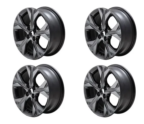 Rines Aluminio 16 Negro 4 En 100 Aveo 2016 (4 Pzs) | Envío gratis