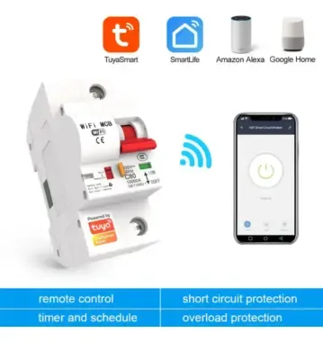 Breaker Inteligente Wifi 1p 110v 40a Tuya Smart | Cuotas sin interés