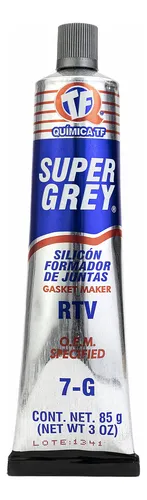 Silicon Gris Rtv Super Grey Automotriz -54 A 343c Qmtf | Meses sin interés