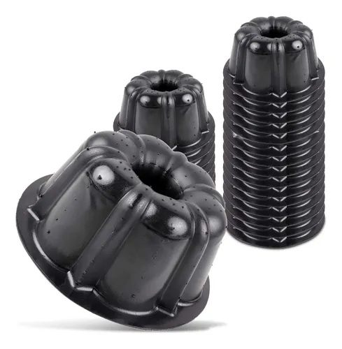 Mini Moldes De Pudim De Plástico Assáveis Pan Ocreme, Pacote | Frete grátis