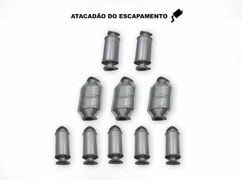 Kit Abafador Substituto Eliminador Catalisador Gol Parati ... Kit Abafador Substituto Eliminador Catalisador Gol Parati ...
