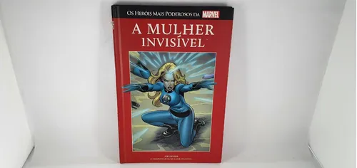 Hq Nº 16 Mulher Invisível Coleção Heróis Mais Poderosos Da Marvel
