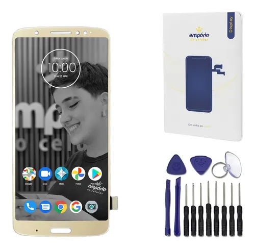 Tela Frontal Display Touch Lcd Compatível Moto G6 Empório | Frete grátis Tela Frontal Display Touch Lcd Compatível Moto G6 Empório | Frete grátis