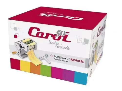 Sobadora Y Raviolera Manual Carol Rodillos Acero Corta Pasta en venta ... Sobadora Y Raviolera Manual Carol Rodillos Acero Corta Pasta en venta ...