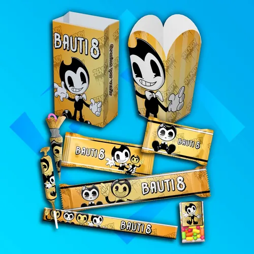 Kit Imprimible Bendy Candy Decoración Cumpleaños (editable) en venta en ...