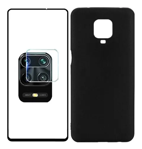Capa Película 3d Vidro P Câmera Para Redmi Note 9s 6 67