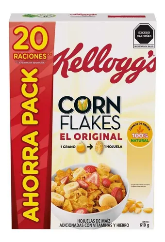 Corn Flakes Cereal De Hojuelas De Maíz Sabor Original