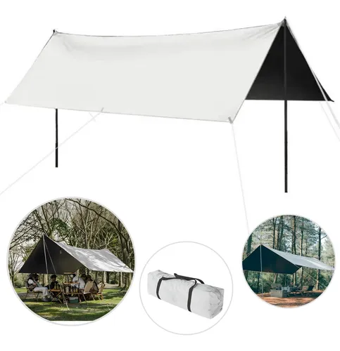 Tenda De Acampamento Lona Capa De Chuva 3x3m | Parcelamento sem juros Tenda De Acampamento Lona Capa De Chuva 3x3m | Parcelamento sem juros
