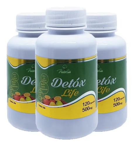 Suplemento En Cápsulas Natuser Encapsulados Detox Life 500mg Natuser