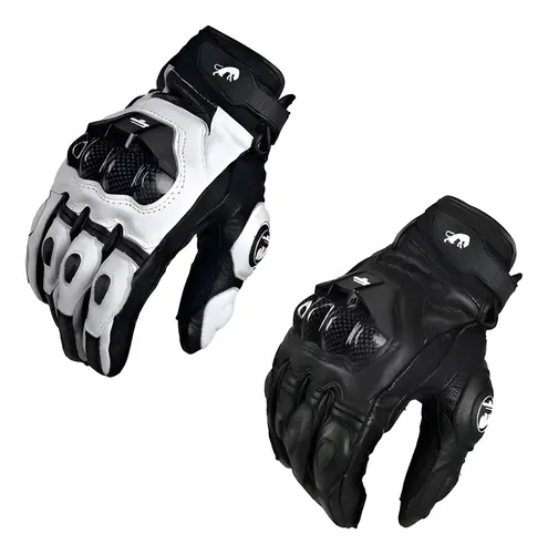 Guantes De Piel Para Motocicleta Con Protecciones -furygan | Meses sin ...