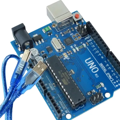 Placa Uno R3 Com Cabo Usb Para Arduino Placa Uno R3 Com Cabo Usb Para Arduino