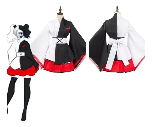 Disfraz De Kimono Danganronpa Monokuma Cosplay De Mujer Cos Meses Sin