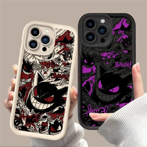 Funda Blanda De Lujo Gengar Pokemon Para iPhone 17 Promax ~ | MercadoLibre