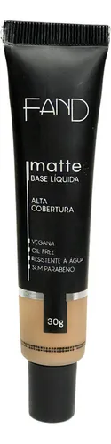 Base De Maquillaje Líquida Mate Fand 30 Ml Mercadolibre