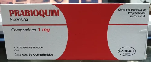 Prabioquim Prazosina C/30 Tabletas 1 Mg | MercadoLibre