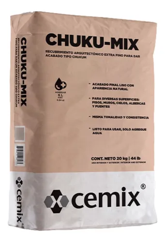 Chukum Recubrimiento Cemix 20 Kgs Chukum | Envío gratis