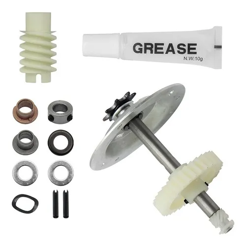 Kit De Flecha Engranes Y Bujes Motor De Portón Eléctrico Meses Sin