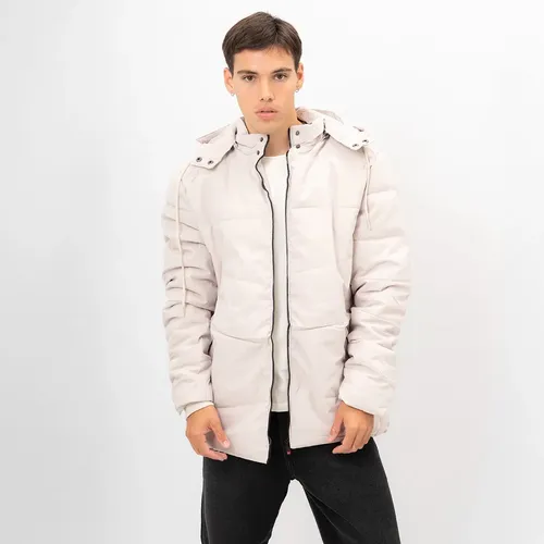 Campera Parka Hombre Premium Piel Capucha Desmontable | Envío gratis