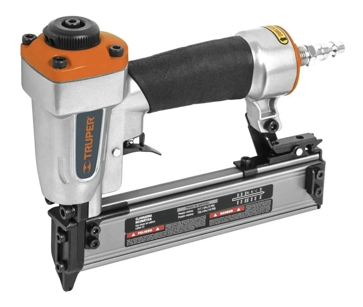 Clavadora Neumática Profesional Cal 18 Con Clavos De 1 Y 2 | Envío gratis