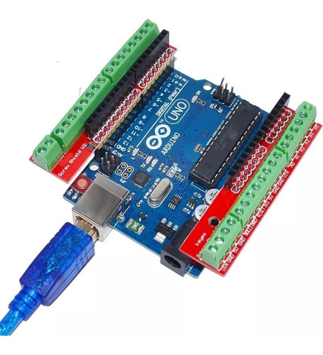 Screw Shield Terminal Atornillable Clemas Arduino Uno Pic Ac | Meses ... Screw Shield Terminal Atornillable Clemas Arduino Uno Pic Ac | Meses ...