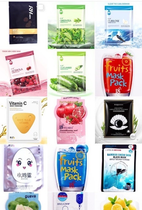 50 Mascarillas Facial Hidratantes Coreanas Cuidado D La Piel Meses