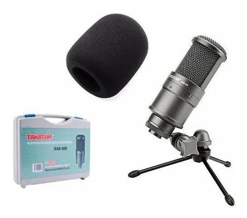 Microfono De Condensador Sm 8b Takstar Cuotas Sin Interés