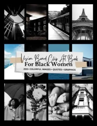 Libro Vision Board Clip Art Book For Black Women 200 Imag Meses