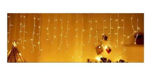 Luces Navideñas Cascada Luz Led 9 Metros 288 Luces Guirnalda Color De