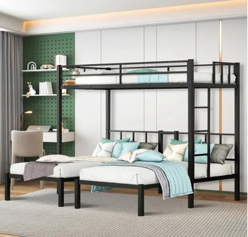 Triple Bunk Beds For Kids,metal Triple Bunk Beds Twin Over T | Meses ... Triple Bunk Beds For Kids,metal Triple Bunk Beds Twin Over T | Meses ...