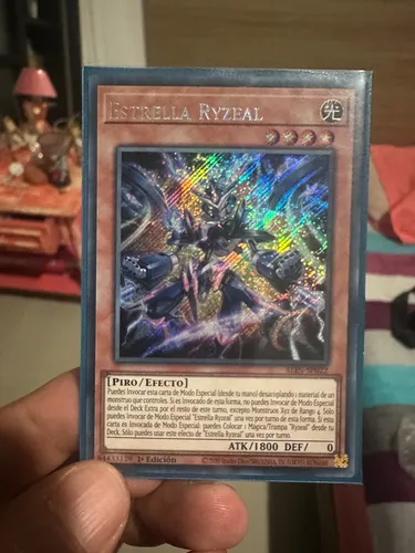 Star Ryzeal Yugioh Tcg Secret Rare En Español Star Ryzeal Español ...