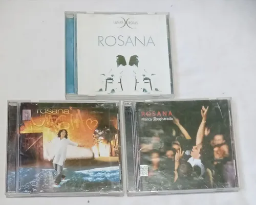 Rosana. Lote De 3 Discos Cd. Lunas Rotas, Magia, Marca | MercadoLibre