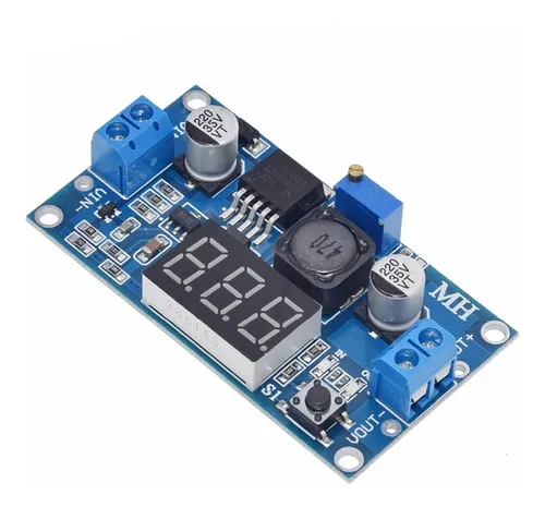 Regulador De Tensão Ajustável Lm2596 Dc Dc Display Step Down Mercadolivre